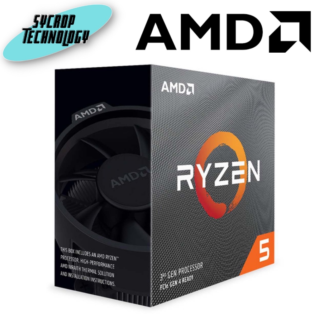 AMD CPU (ซีพียู) RYZEN 5 3600X 3.8 GHz (SOCKET AM4) ประกันศูนย์ เช็ค ...