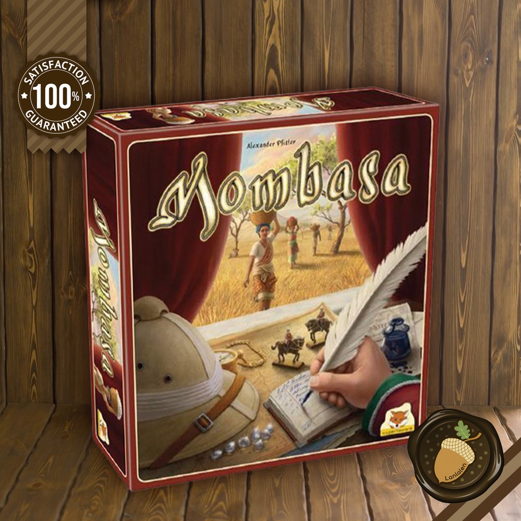 Mombasa บอร์ดเกม คู่มือภาษาอังกฤษ (Boardgame บอร์ดเกม การ์ดเกม เกม ...