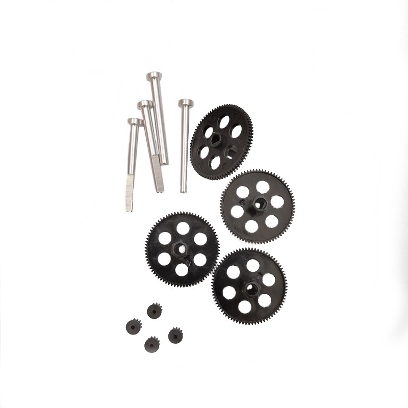 อะไหล่เฟืองมอเตอร์ ใบพัด เพลาอลูมิเนียม สําหรับโดรนบังคับ S167 S166 gps ...