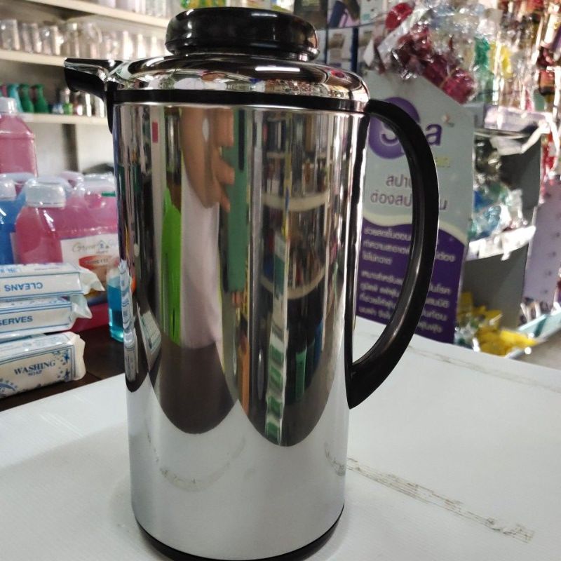 กระติกเก็บความร้อน Nikko AP14 เนื้อสเตนเลสเงางาม ขนาด 1 ลิตร | Shopee ...