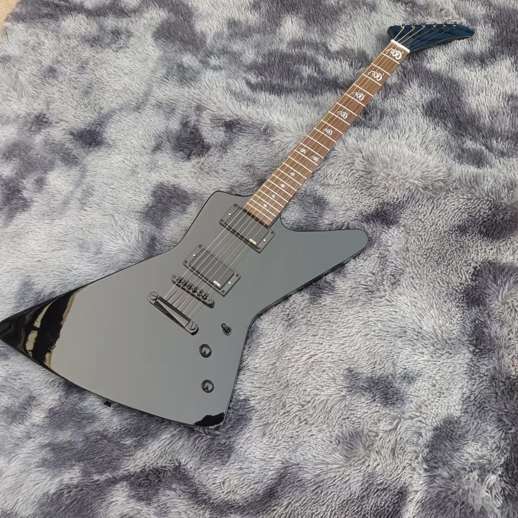 Gibson ESP Explorer กีตาร์ไฟฟ้า สีดํา สไตล์คลาสสิก | Shopee Thailand