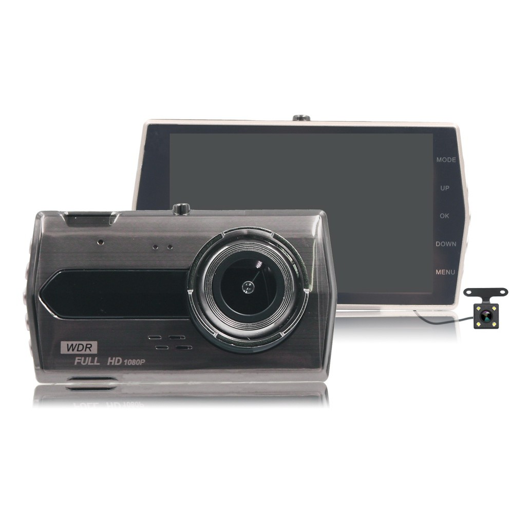 กล้องติดรถยนต์ดีไซน์โฉบเฉี่ยวหน้าหลัง Rbb รุ่น T667 จอธรรมดาปุ่มกดขนาด ...