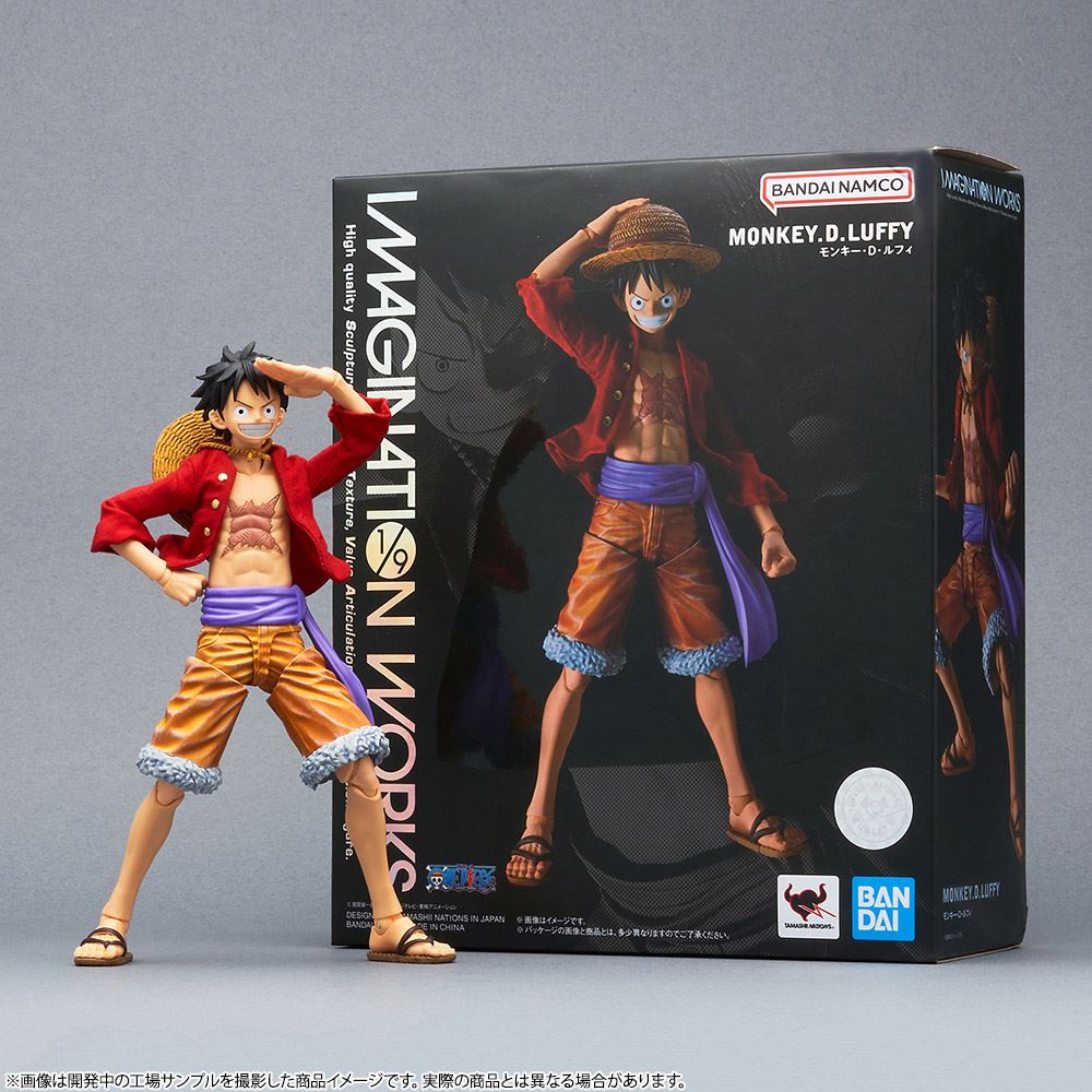ONE PIECE IMAGINATION WORKS MONKEY.D.LUFFY - ลูฟี่งานขยับผ้าจริง ขนาด1/ ...