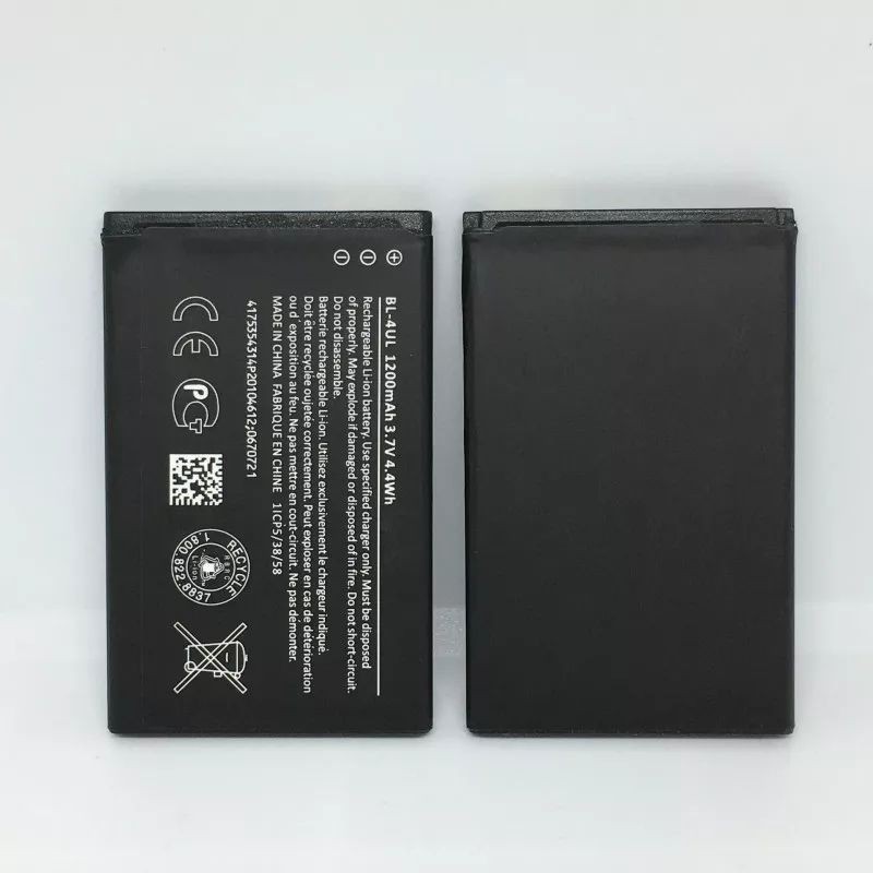 คุณภาพสูง 1200MAh BL 4UL BL-4ULแบตเตอรี่สำหรับNokia Lumia 225 330 RM-1172 RM-1011 RM-1126 ...