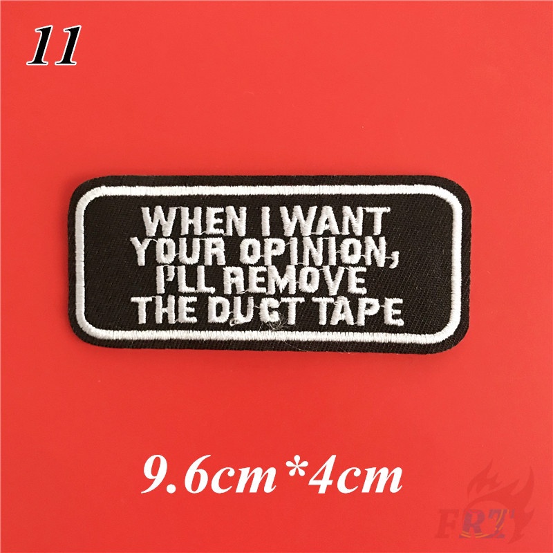 ins - แพทช์ป้ายตัวอักษรภาษาอังกฤษ 01 slang diy 1 ชิ้นสําหรับเย็บปักตก ...