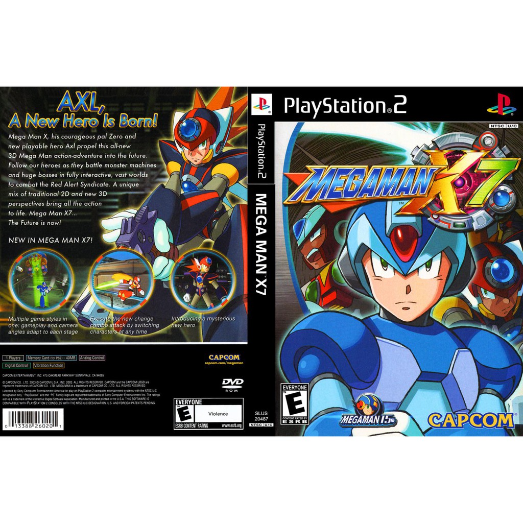 แผ่นเกมส์ PS2 (รับประกัน) Mega Man X7 | Shopee Thailand