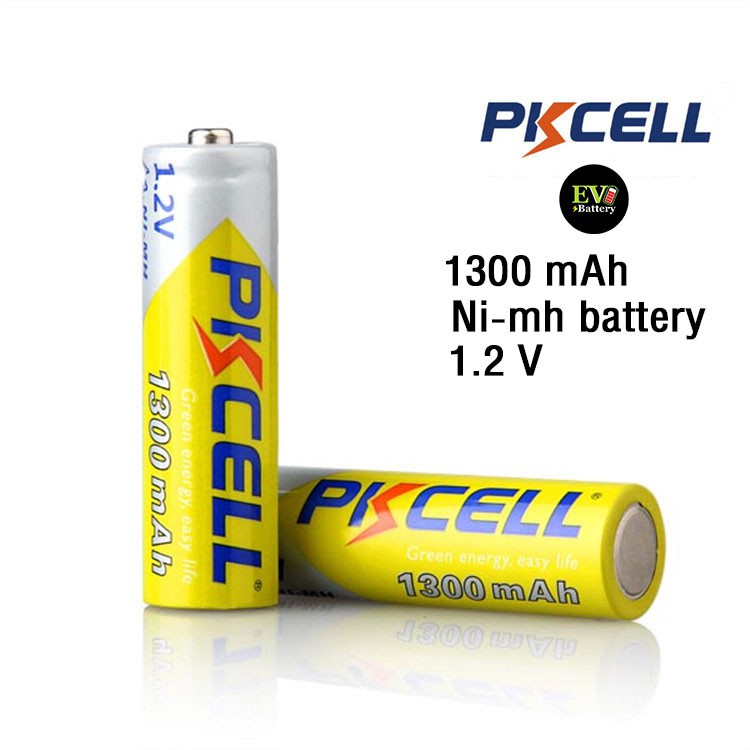 ถ่านชาร์ต Ni-mh 1300 mah size AA (1Pack 4ก้อน) | Shopee Thailand