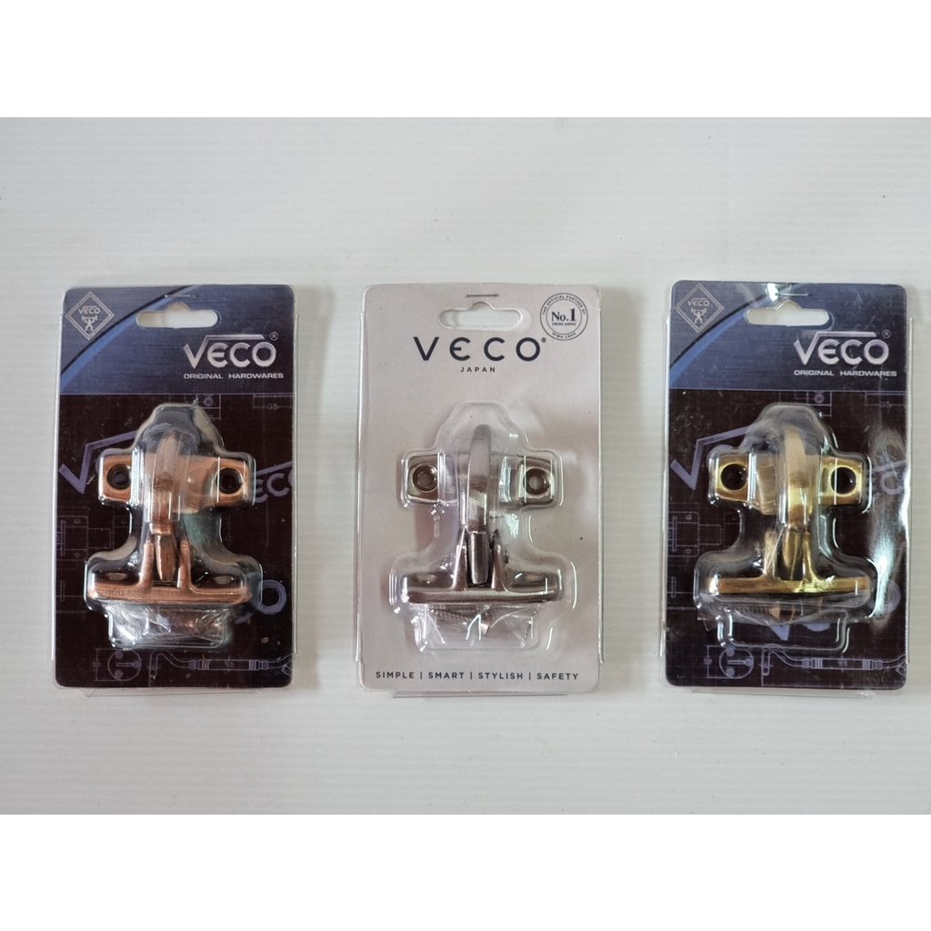 กลอนปากนกแก้ว กลอนปากนก VECO จำนวน 1ตัว สีสแตนเลส สีทองแดงรมดำ สีทองเหลืองรมดำ | Shopee Thailand