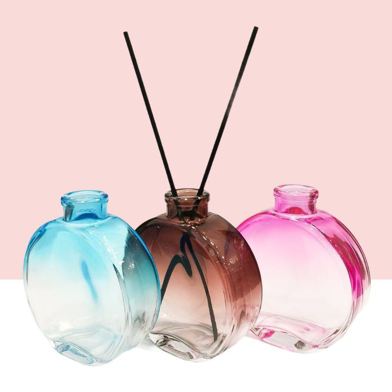 ขวด Reed Diffuser กลมแบน บรรจุน้ำหอมปรับอากาศ | Shopee Thailand