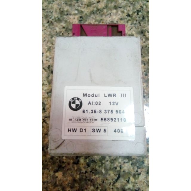 กล่องควบคุมระดับไฟหน้า BMW E39 E53 XENON HEADLIGHT AIM CONTROL MODULE ...