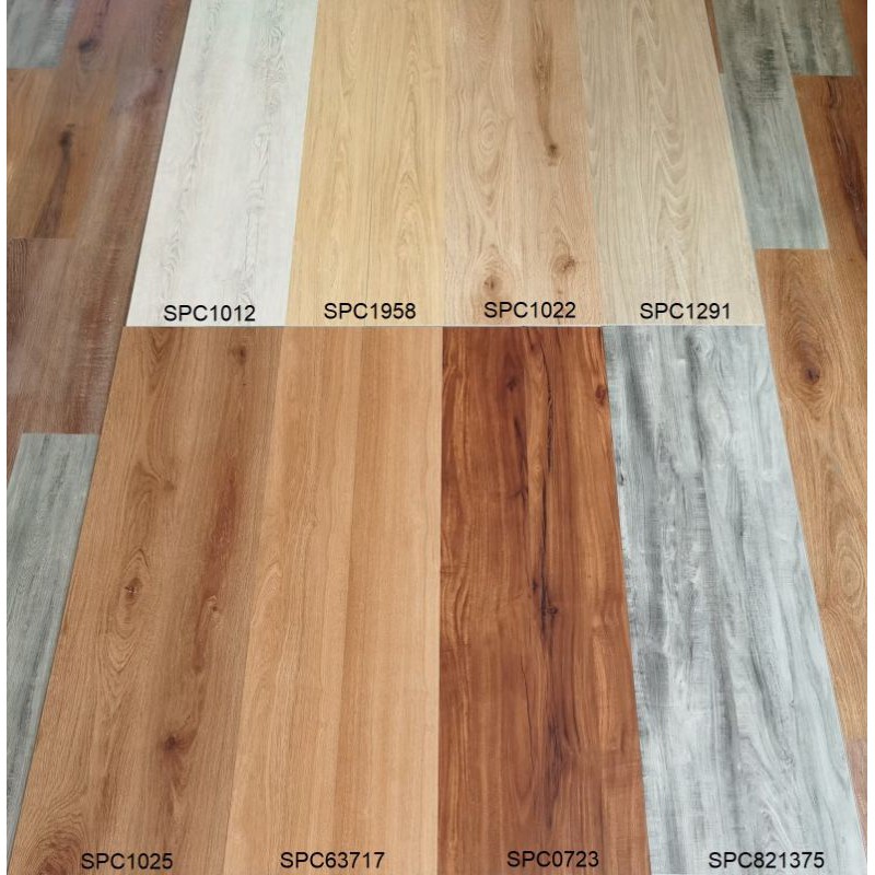 กระเบื้องยางลายไม้ SPC click lock | Shopee Thailand
