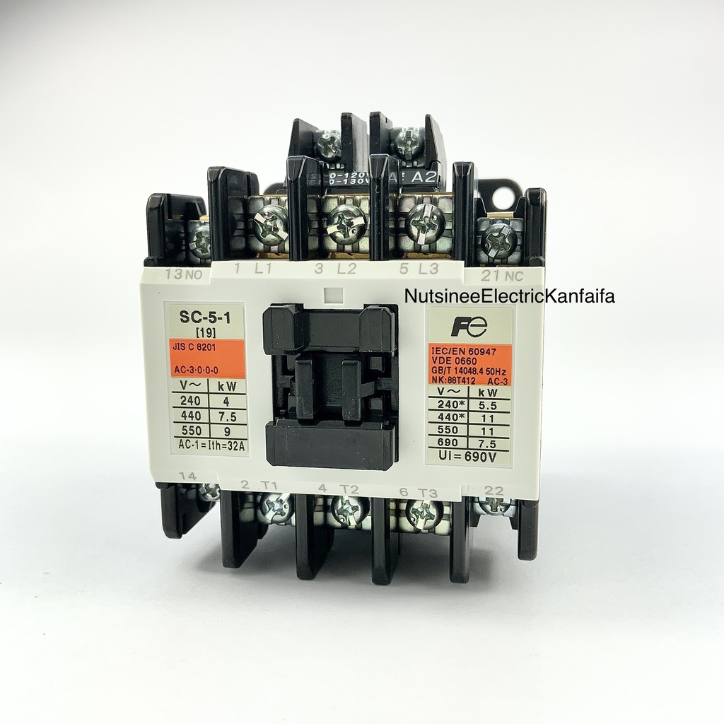 SC-5-1 COIL 110-120V MAGNETIC CONTACTOR FUJI ของแท้ 400 บาท | Shopee Thailand