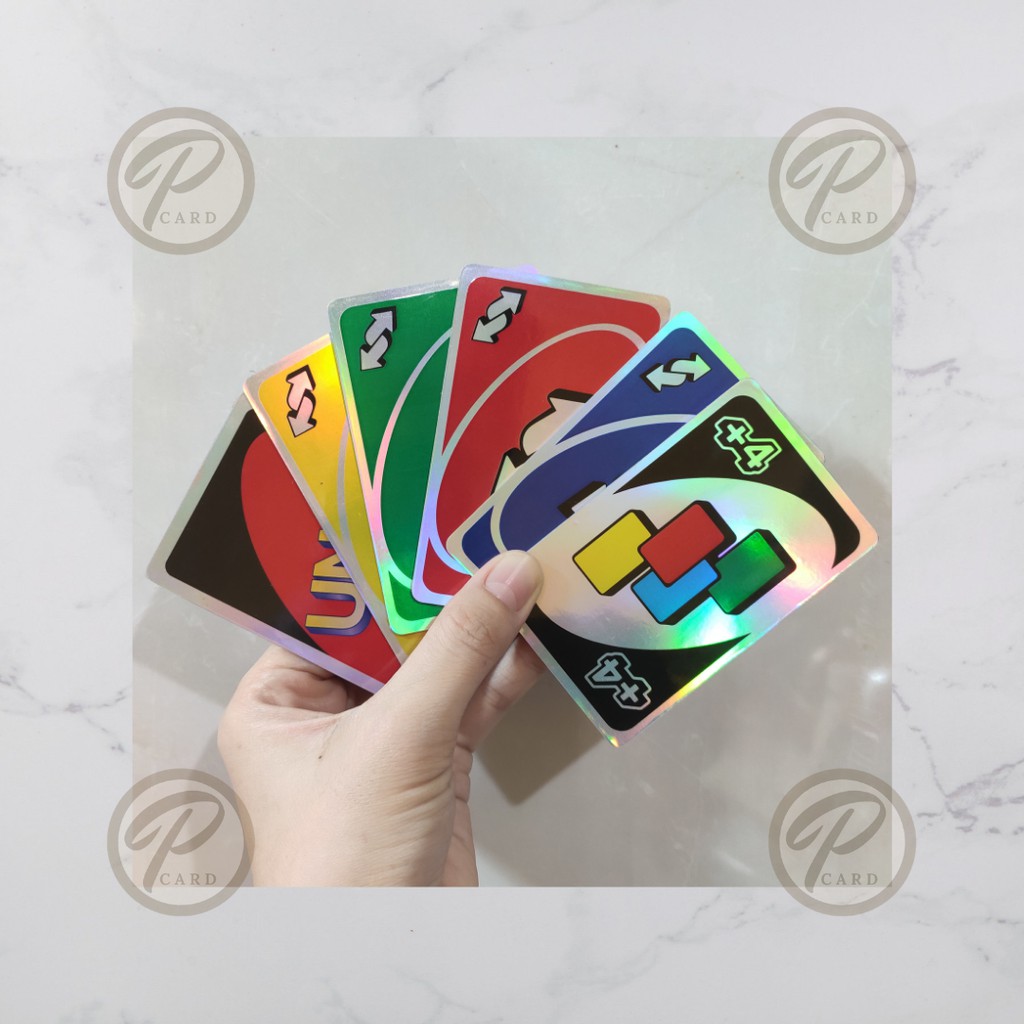 Uno Card HOLOGRAM SERIES - Card Cover Skin Sticker - PLIATA ATM Card ...