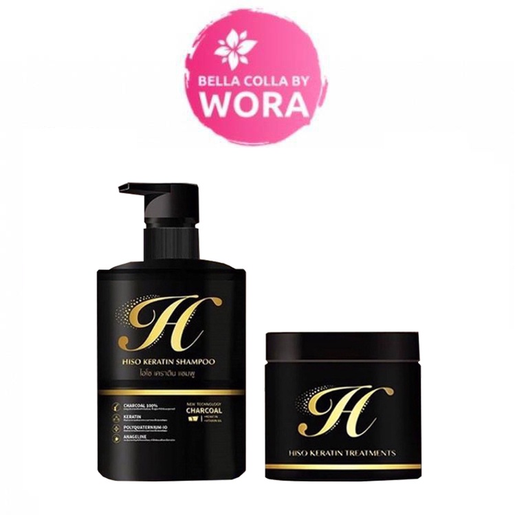 HISO Keratin ไฮโซ แชมพู/ทรีทเม้นท์ (ราคาต่อ 1 ชิ้น) | Shopee Thailand