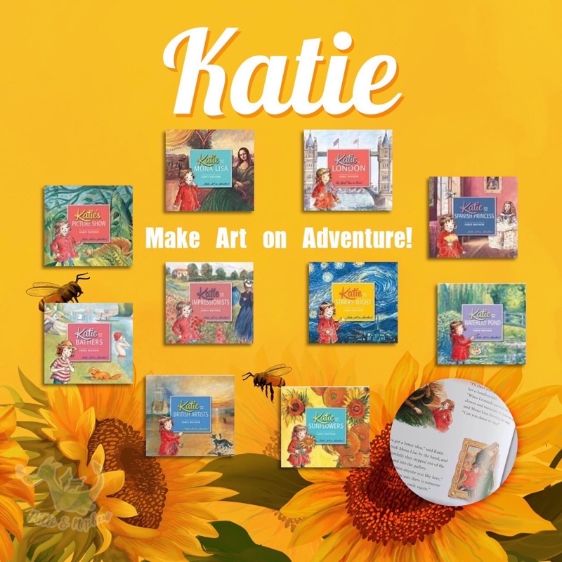 เซตหนังสือ Katie make art on advenger 10 เล่ม | Shopee Thailand