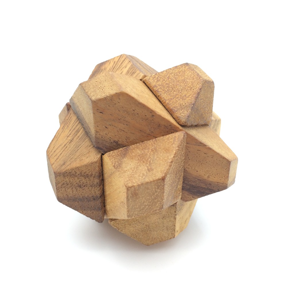 Ama-Wood ของเล่นไม้ ดาวหัวตัด (Falling Star Puzzle) | Shopee Thailand