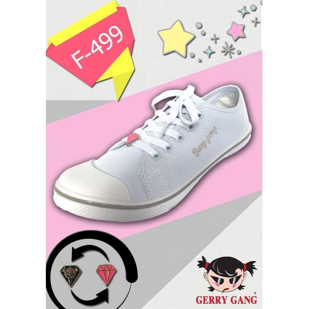 GERRY GANG รองเท้านักเรียน รองเท้าพละ หญิง รุ่น F499 ตัวใหม่ล่าสุด ...