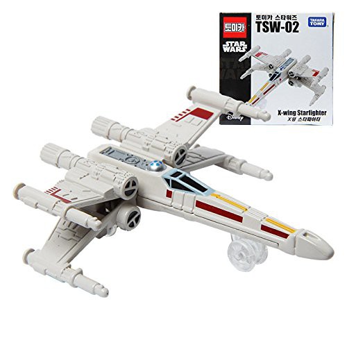 โมเดลยานอวกาศ Takara Tomy Tomica Disney Star Wars TSW-02 X-Wing Starfighter Diecast Toy Car ...