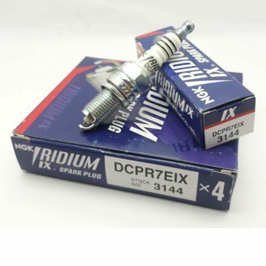 หัวเทียน NGK DCPR7EIX 3144 (1หัว) หัวเทียนอิริเดียม Suzuki Swift 1.2 ...