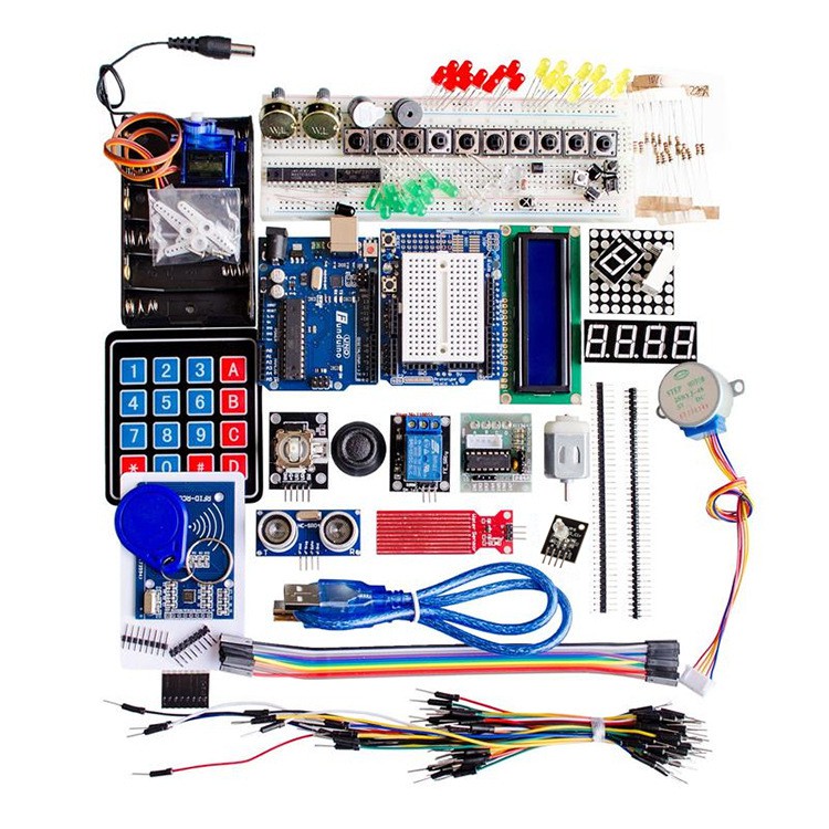ชุดเรียนรู้ RFID สำหรับ Arduino, RFID UNO R3 Learning Suite Upgrade Starter Kit IoT Learning ...