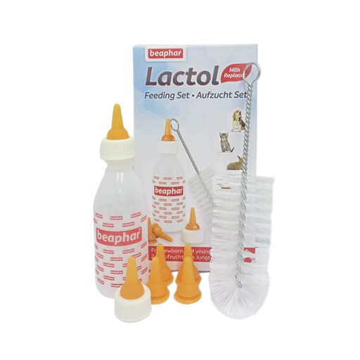 Beaphar Lactol Nursing Set ชุดขวดนมสำหรับสุนัข, แมว,ลูกกระต่าย หนู และ ...
