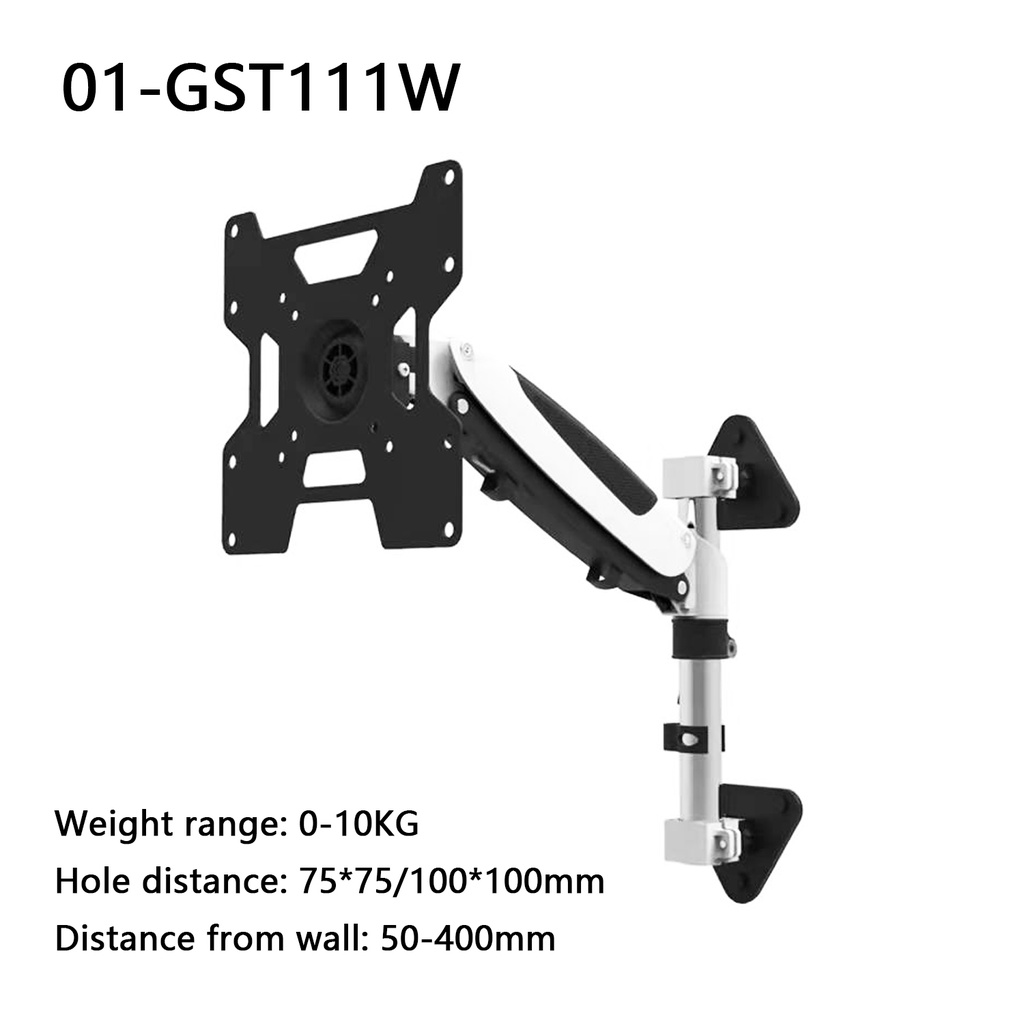 Computer LCD Monitor All-in-One PC Universal Wall Mount Bracket Rotary Telescopic Wall Mount ...