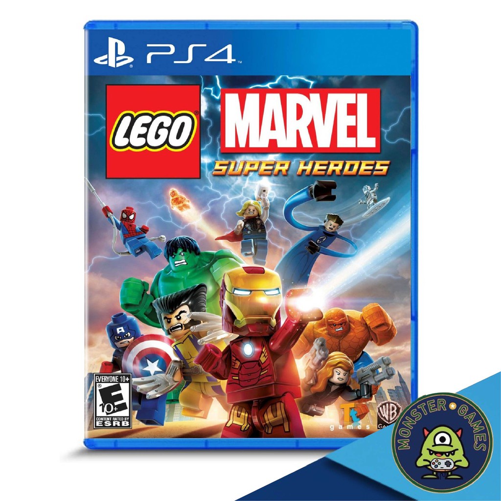 zc LEGO Marvel Super Heroes Ps4 แผ่นแท้มือ1 !!!!! (Ps4 games)(เกมส์ Ps ...