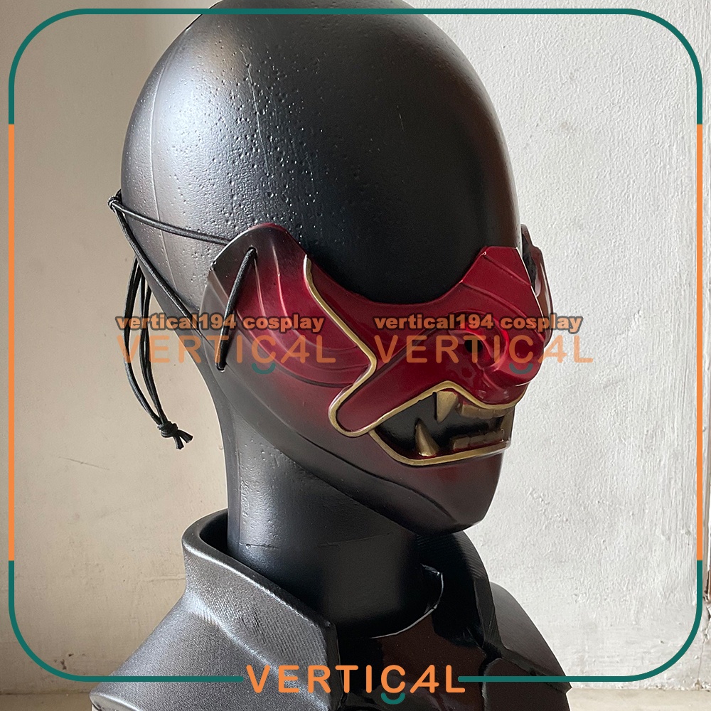 หน้ากากคอสเพลย์ การ์ตูนญี่ปุ่น GHOST OF TSUSHIMA MASK MASK JIN SAKAI ...