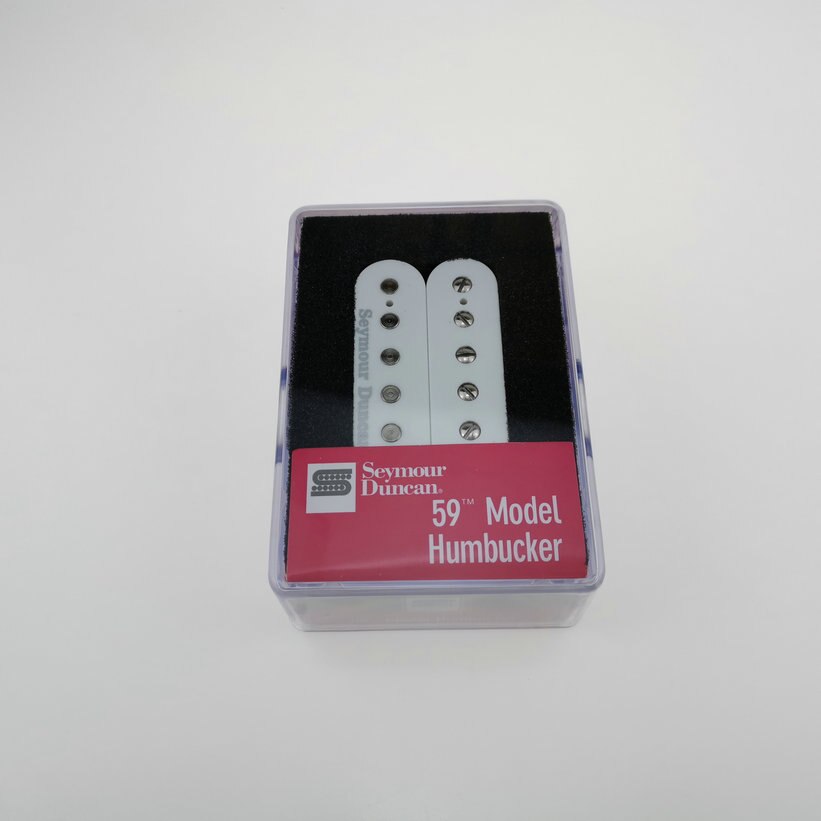 Hs Seymour Duncan Sh1n Sh2n Sh 4 Tb 4 ปิ๊กอัพฮัมบัคเกอร์กีตาร์ 4c สีขาว