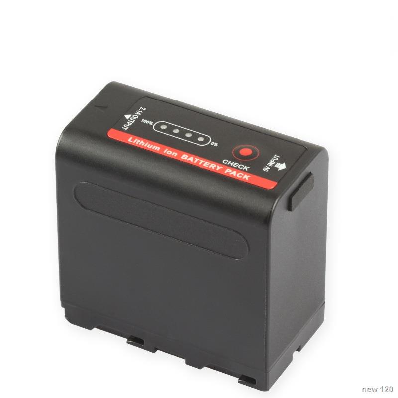 แบตเตอรี่ดิจิตอล NEW NP F980 NP F980 8700MAh Camera Lithium Battery for ...