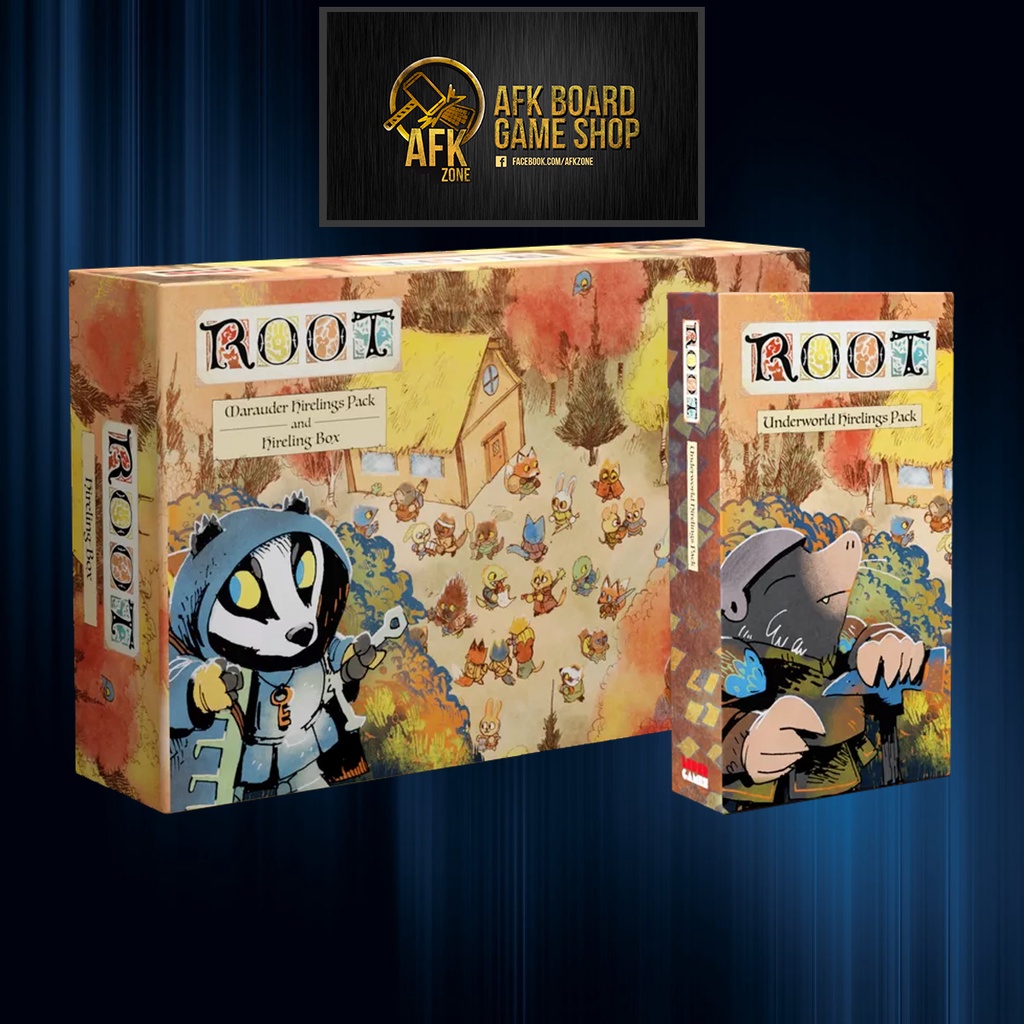 Root Marauder Hirelings Pack & Hireling Box Expansion - Board Game ...
