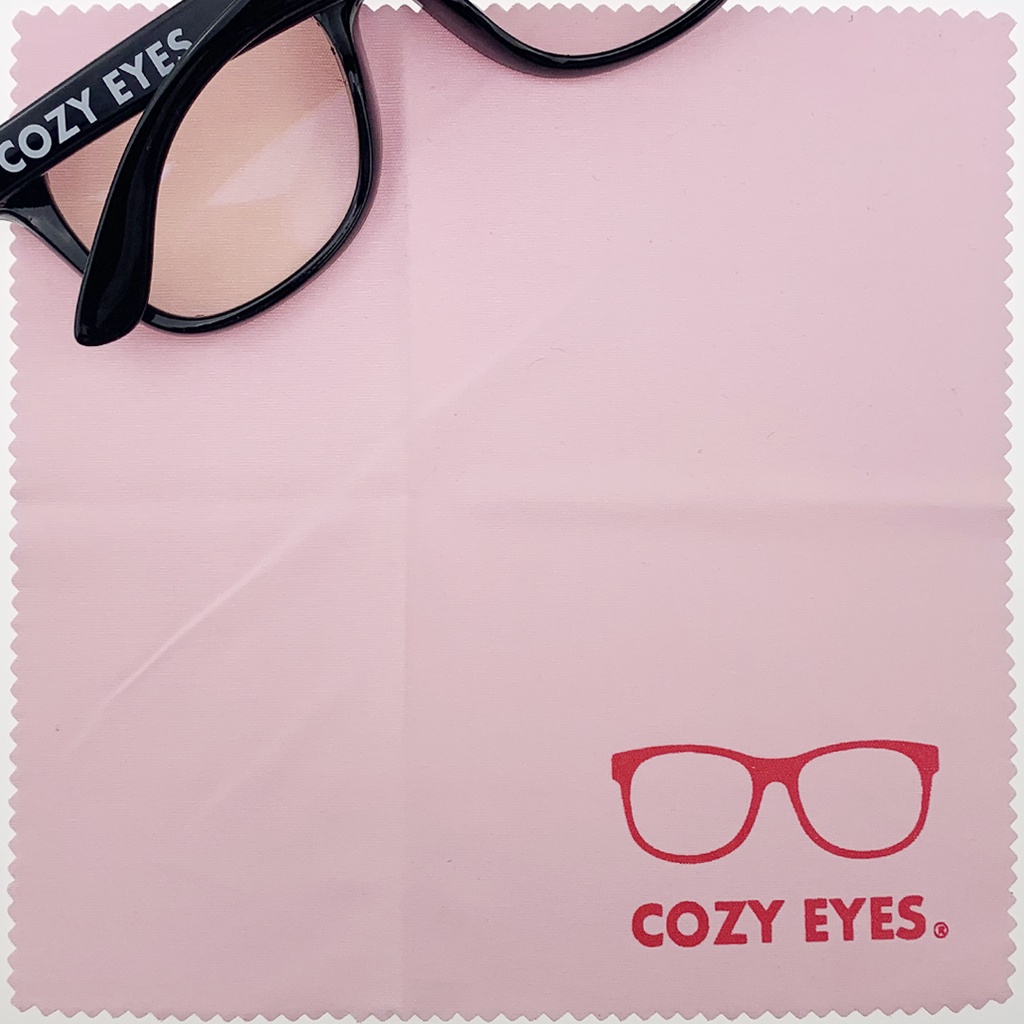 ⭐️ ผ้าเช็ดแว่น COZY EYES - ผ้าไมโครไฟเบอร์ ใช้ทำความสะอาดแว่นตาและเลนส์ ...