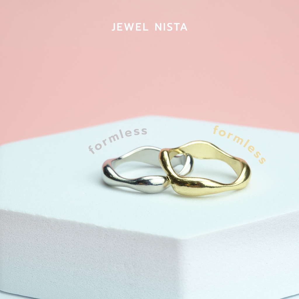 JEWEL NISTA formless ring แหวนมินิมอล | Shopee Thailand