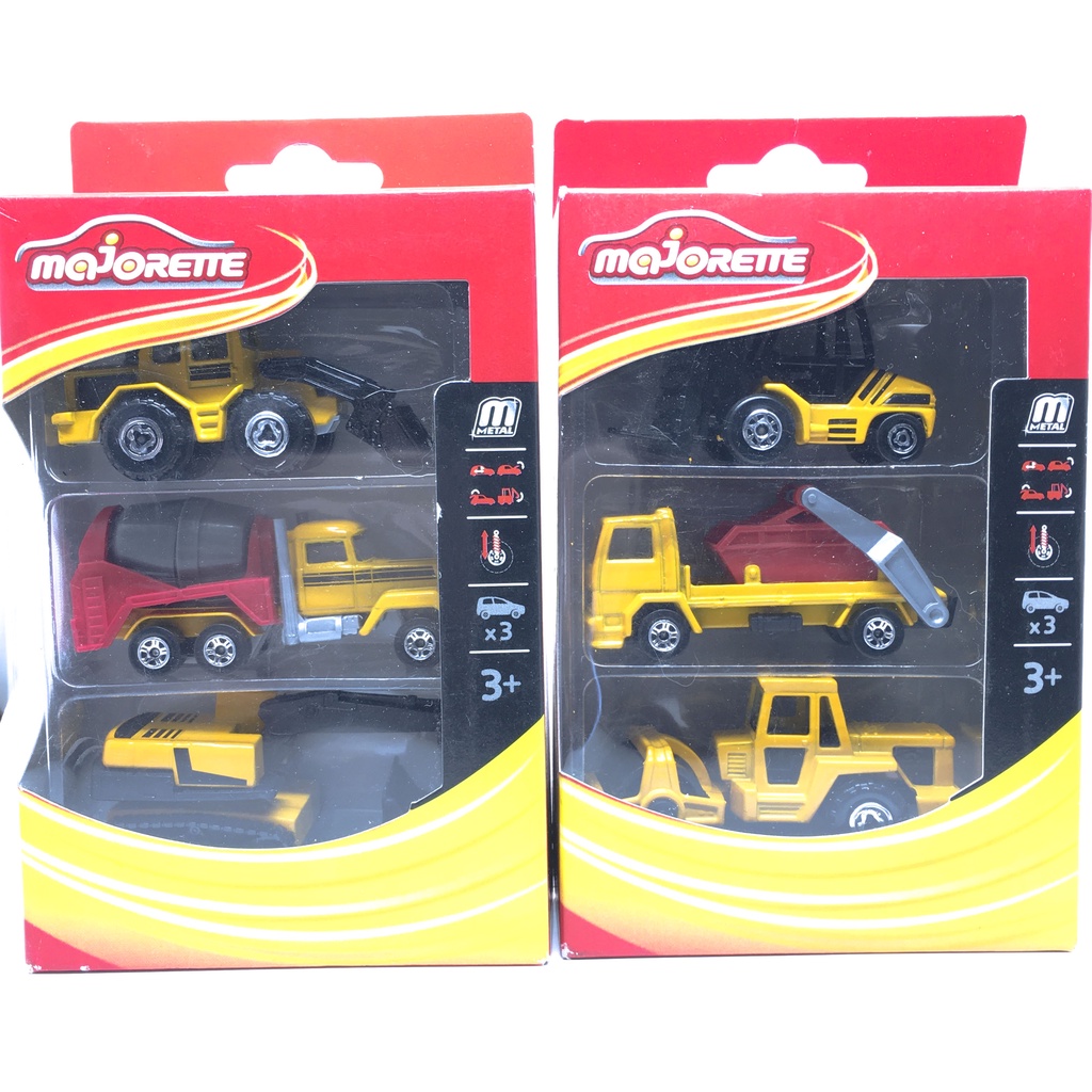 Majorette Construction set 6 Cars in Box Set | Shopee Thailand