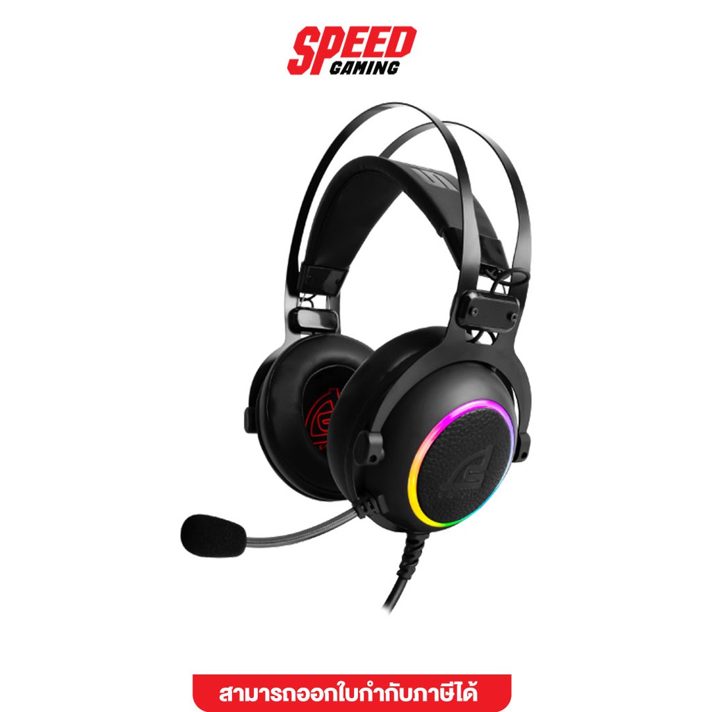 SIGNO HEADSET HP-827 SURROUND 7.1 RGB (SIGNO-HP-827) หูฟัง SPEED GAMING ...
