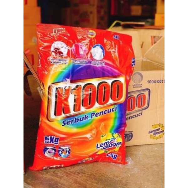 ผงซักฟอกมาเล K1000 2ถุง 10 กิโล | Shopee Thailand