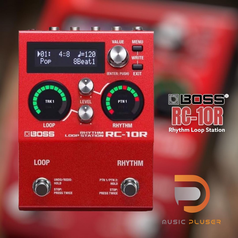 BOSS "RC-10R" เป็นเอฟเฟกต์ Loop รุ่นแรกที่ได้รับการอัพเกรดเป็นคุณภาพ ...