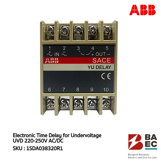 ABB ELECTRONIC TIME DELAY 220/250V DC/AC E1.2/6.2-XT7-XT7M | Shopee ...