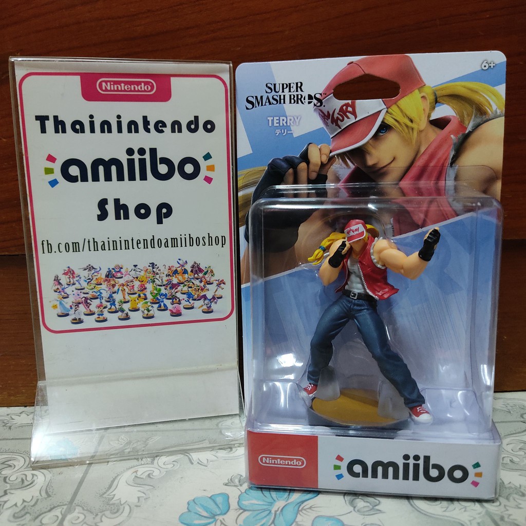 amiibo Terry (Super Smash Bros.) Fatal Fury : King of Fighters | Shopee ...