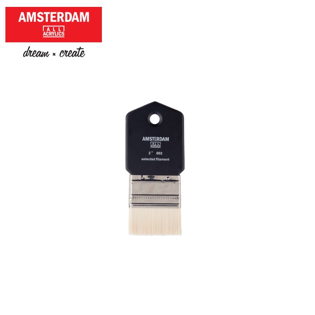 AMSTERDAM พู่กันแปรง 2 นิ้ว (AAC PADDLE BRUSH 2" 602 FSC#) | Shopee ...
