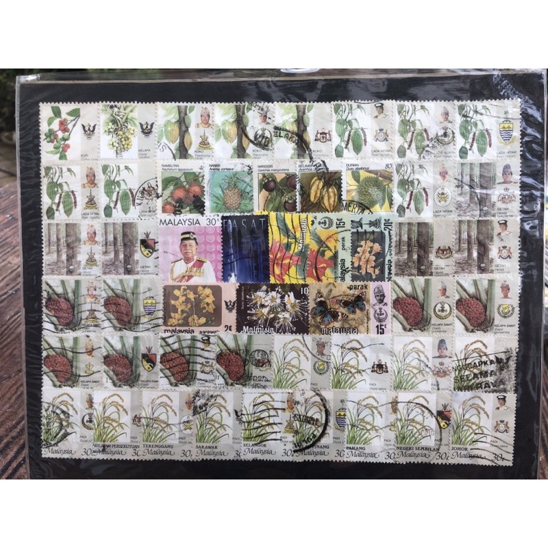 Setem lama แสตมป์เก่า คละแบบ 50 ชิ้น | Shopee Thailand