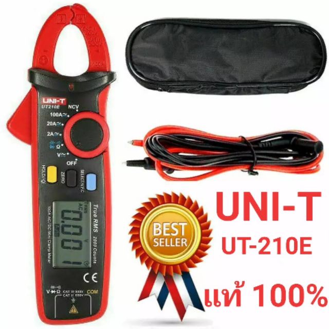 UNI-T รุ่น UT-210E แคมป์มิเตอร์,มัลติมิเตอร์ดิจิตอล,Mini Clamp Meter ...