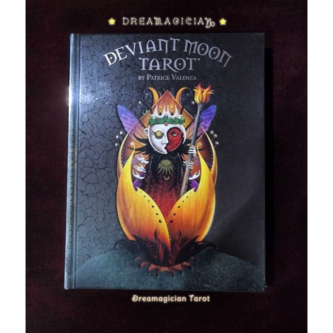 Deviant Moon Tarot Book ของแท้ 100% หนังสือไพ่ Deviant Moon เล่มใหญ่ ...