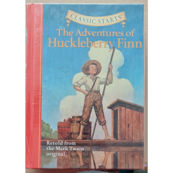 Classic start The Adventure of Huckleberry Finn book เหมาะสำหรับน้องที่ ...
