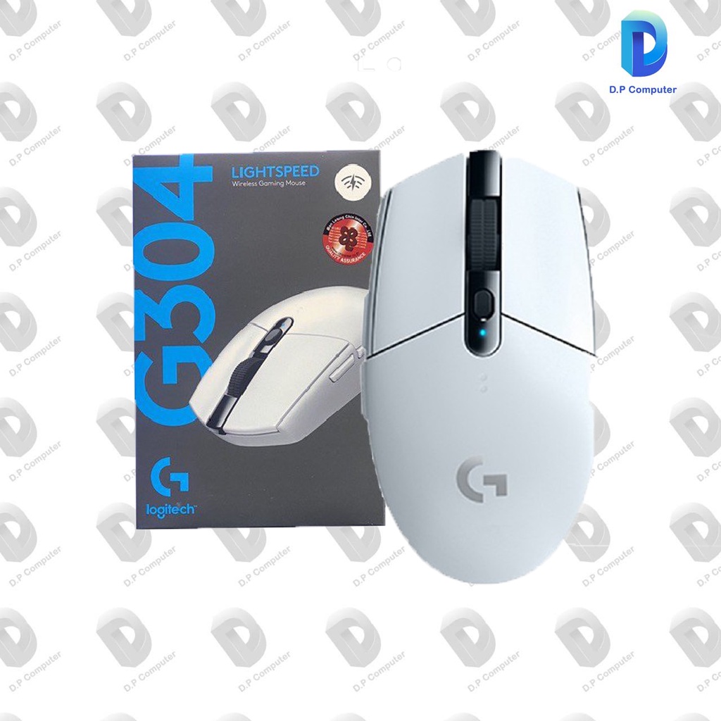 Logitech G304 LIGHTSPEED Wireless Gaming Mouse (WHITE) สินค้าใหม่ รับ ...