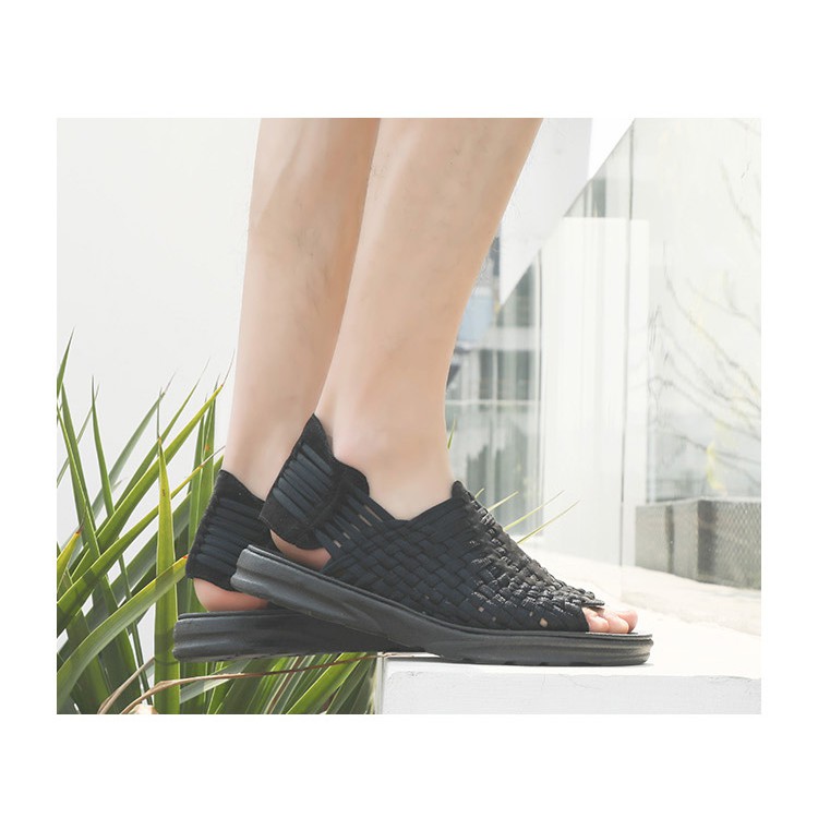 รองเท้าแตะรัดส้น สไตล์ Chubasco Sandals SD49 ชาย หญิง - Black (พร้อมส่ง ...