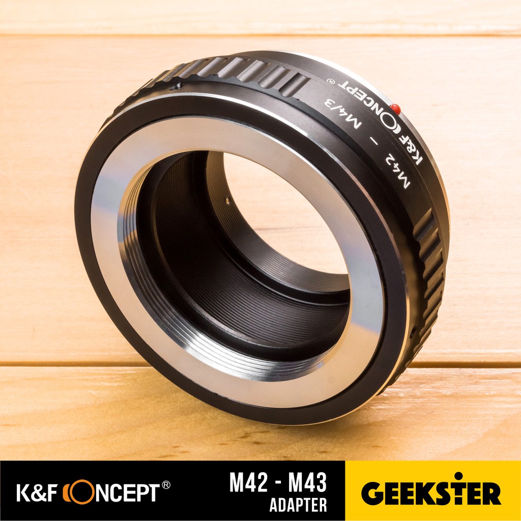 เมาท์แปลง K&F M42-M43 ( M42 - Olympus / Lumix M43 / M42-Olympus Lens Adapter / KF ) | Shopee ...