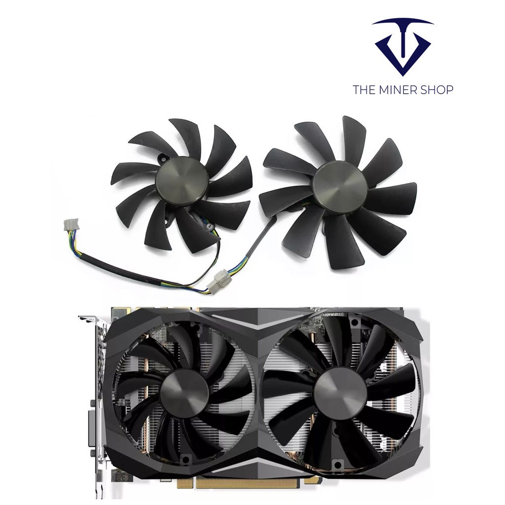 Zotac GeForce GTX 1060/10.0/1080 Ti Mini Fan Replacement | Shopee Thailand
