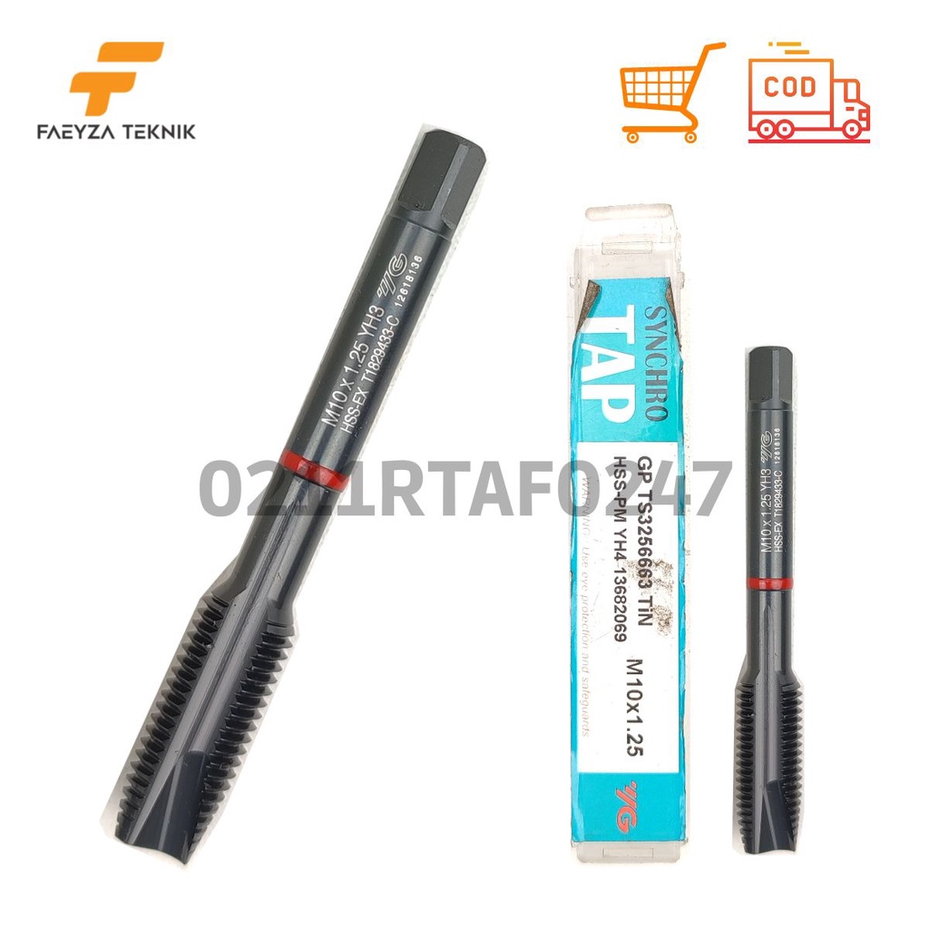 YG Tap bolt 14 M10 x 1.25 ยาว ซึ่ง synchro ใหม่ ไม่ใช่ yamaawa osg | Shopee Thailand