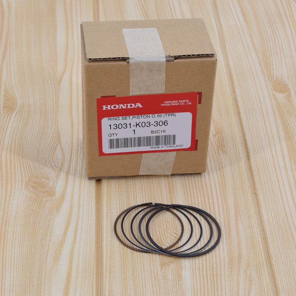 ชุดแหวนแท้ เวฟ/ดรีม 110i ขนาด50.50 มิล (S.50) (TPR) ราคา/1ชุด 13031-K03 ...